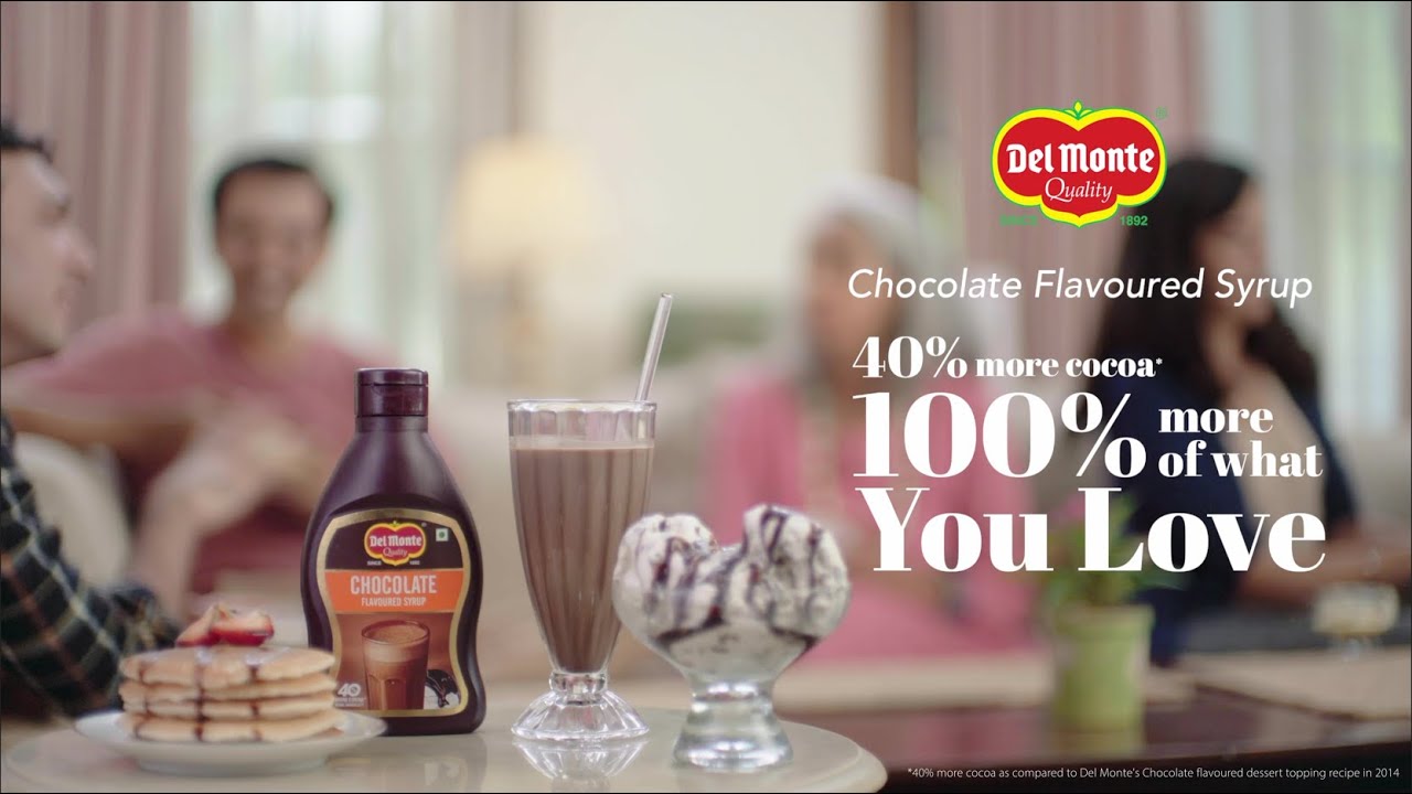Introducing Del Monte Chocolate Flavoured Syrup with 40% more Cocoa and ...
