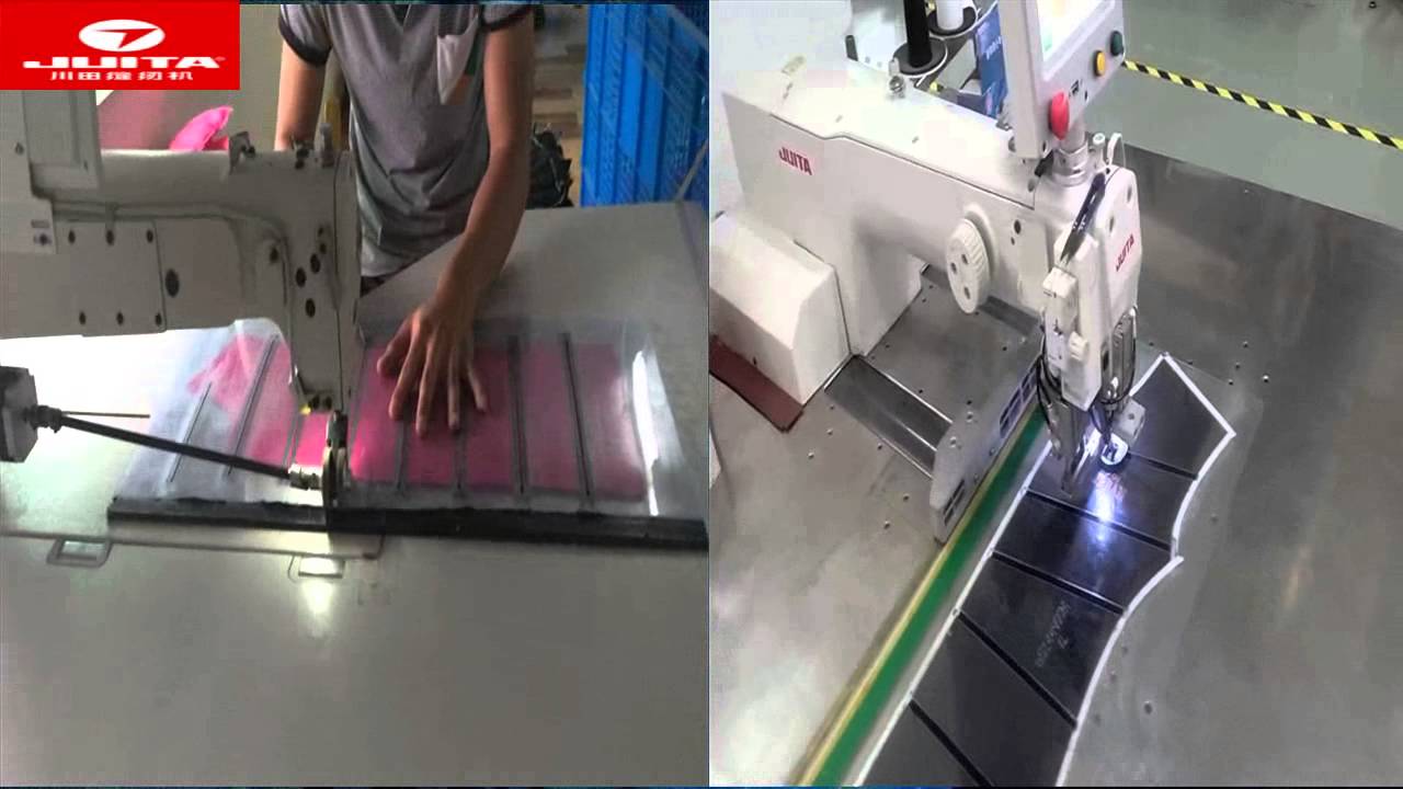 19 JUITA K7 machine compared to the normal lockstitch sewing machine ...