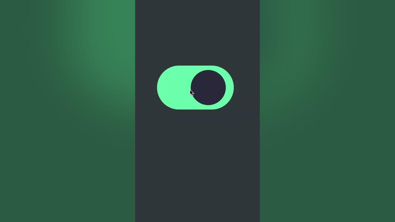 CSS Toggle Switches - YouTube