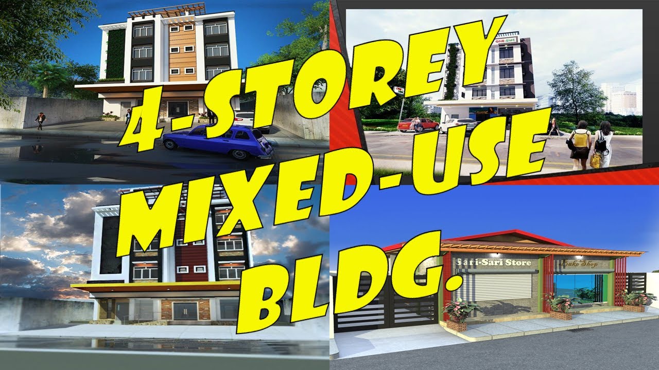 4-Storey Mixed-Use Commercial Building - YouTube