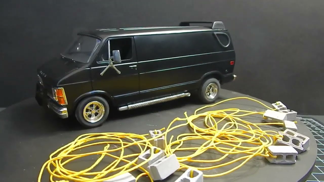 Old School "Recruiting Van" MPC 1/25 scale full conversion build - YouTube