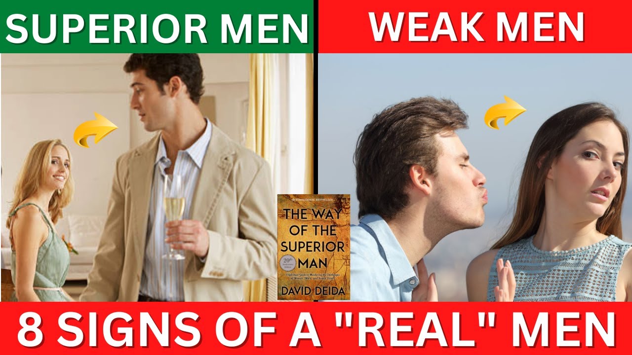 The 8 Signs of a "Real" Man | The Way of the Superior Man Book Summary ...