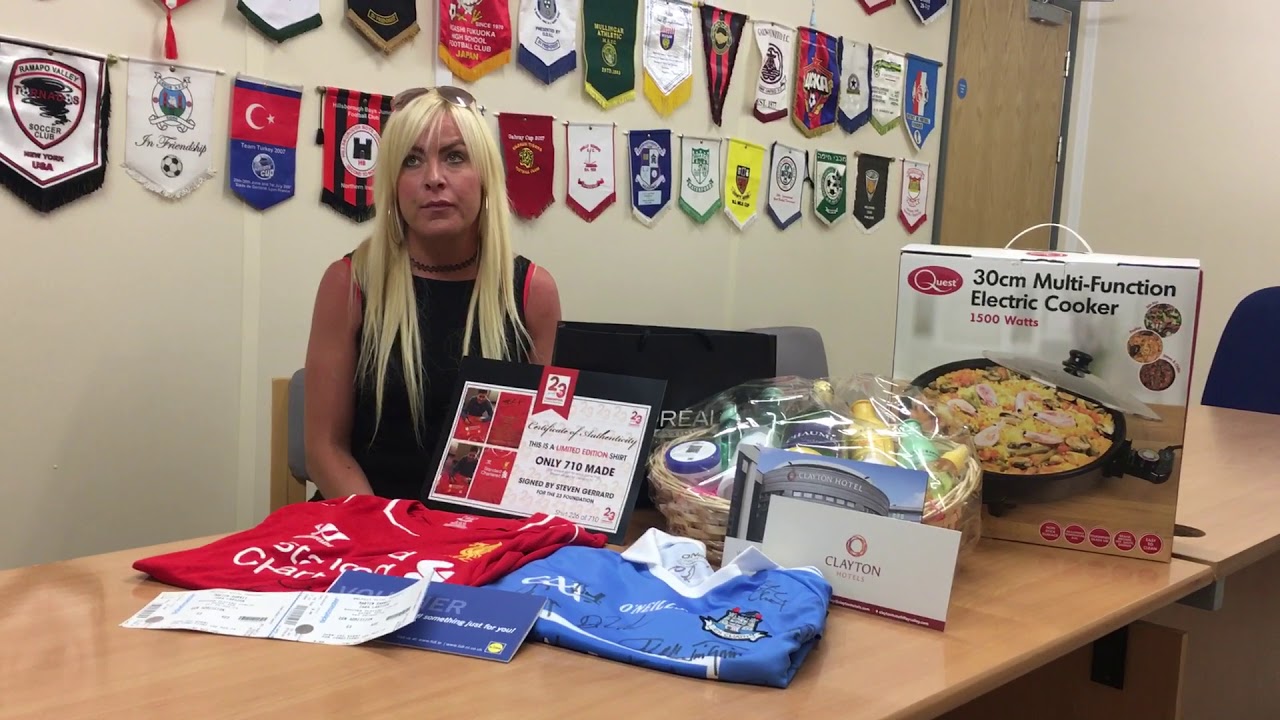 The Big Raffle with Laura Abbey 🍒⚽️ - YouTube