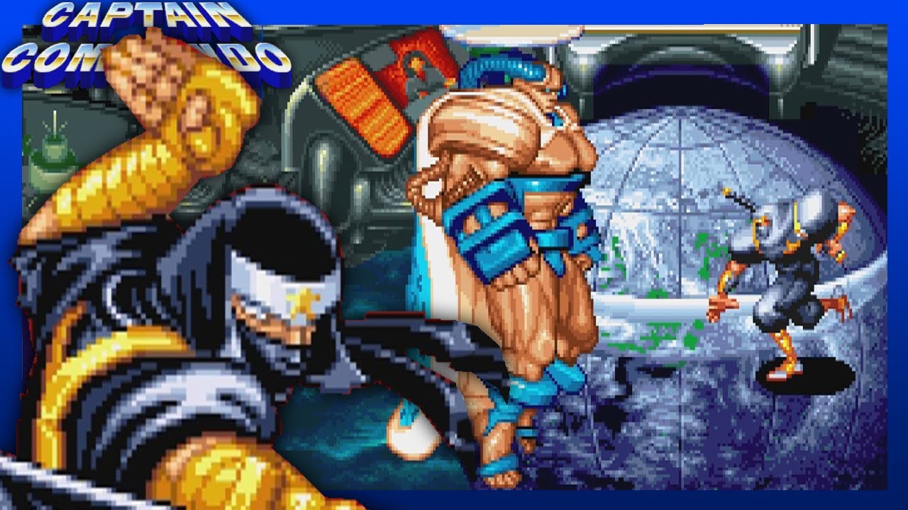 Captain Commando (Arcade) Stage 9 - CALLISTO | Playing With Ginzu (Sho ...