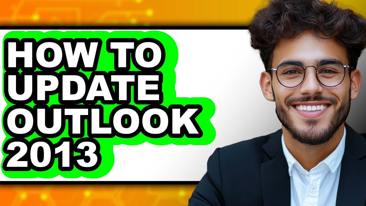 How to Update Outlook 2013 (updated) - YouTube
