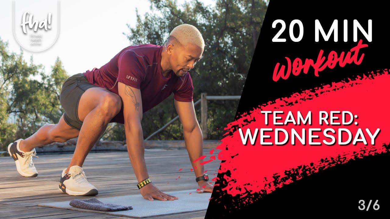 20min Rythm Workout 3/5 / Team Red - YouTube