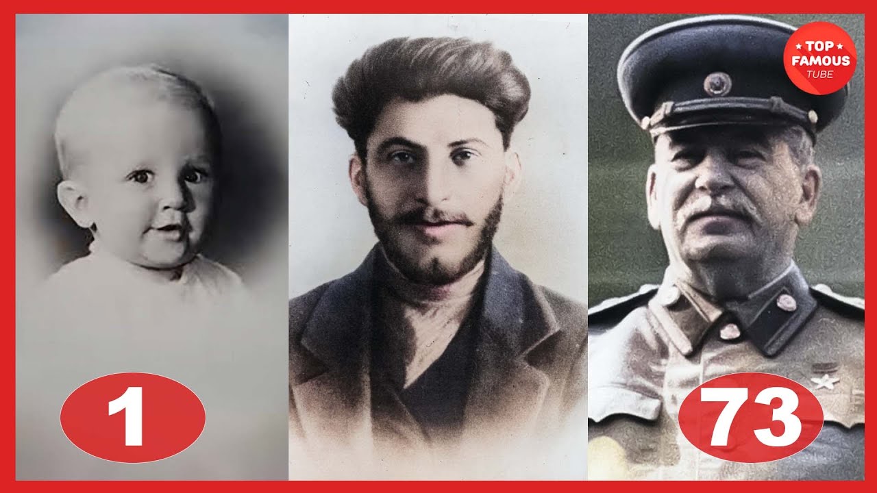 Joseph Stalin ⭐ Transformation From 1 To 73 Years Old - YouTube