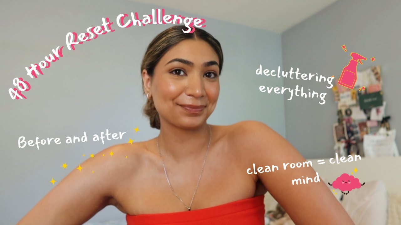 48 Hours to Clean My Room | Deep Cleaning, Decluttering & Organizing ...