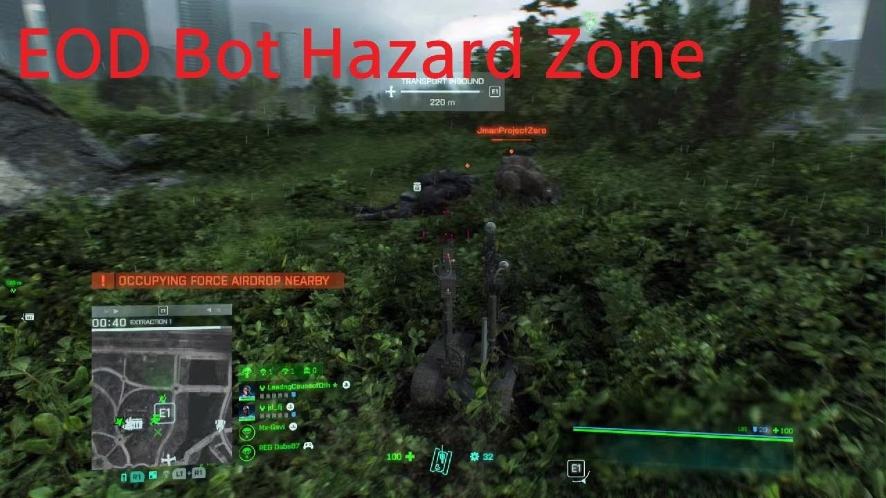 EOD Bot in Hazard Zone - YouTube