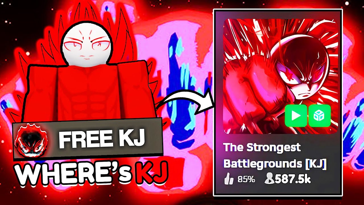 KJ Released? Where is KJ in The Strongest Battlegrounds - YouTube