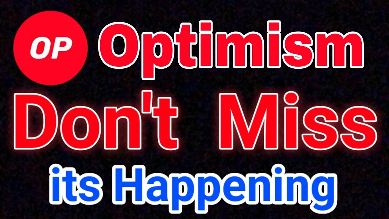 Optimism Price Analysis Prediction! Op Price Prediction! Op coin News ...