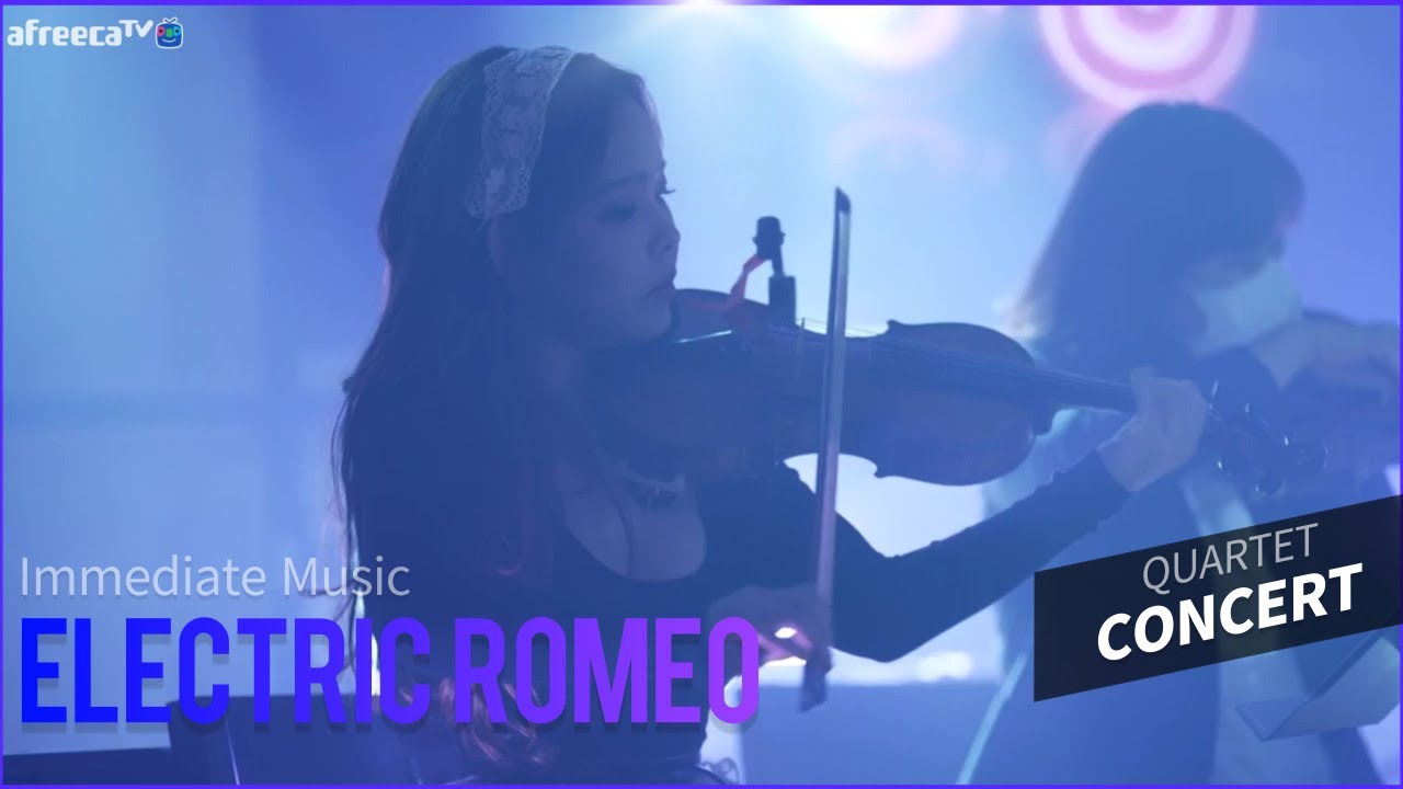 Electric Romeo - QUARTET I 노래하는하니 힐링 콘서트 '걱정말아요 그대' - YouTube