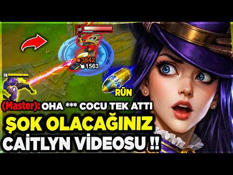 5 KIRILGAN HERO ALDILAR !! HERKESE TEK ATIYORUM !! FULL CAN 1 DÜZ VURUŞ CAİTLYN BUİLD !!