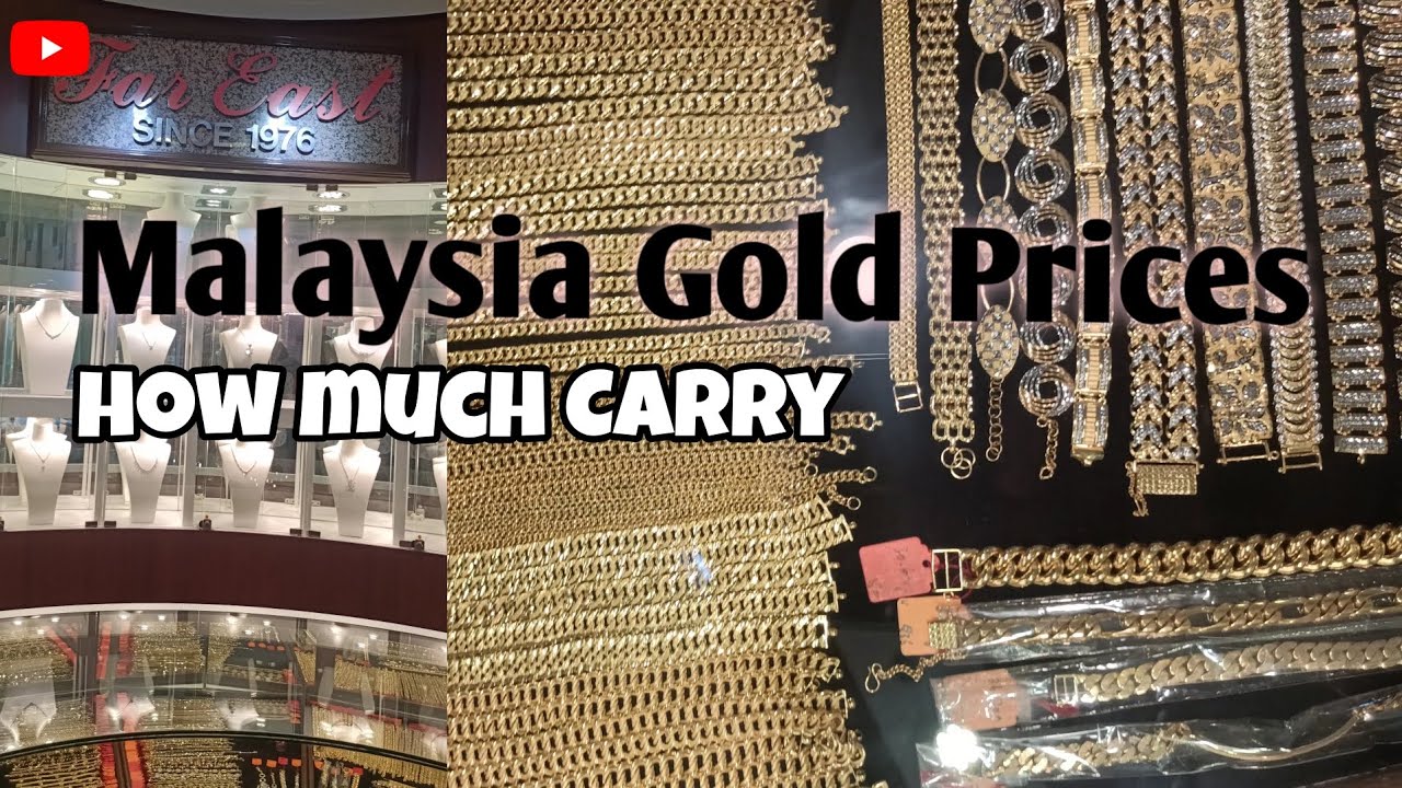 Malaysia Gold Prices - YouTube