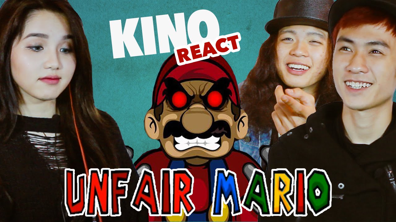 KINO React: Thử sức với UNFAIR MARIO (Gaming) - YouTube