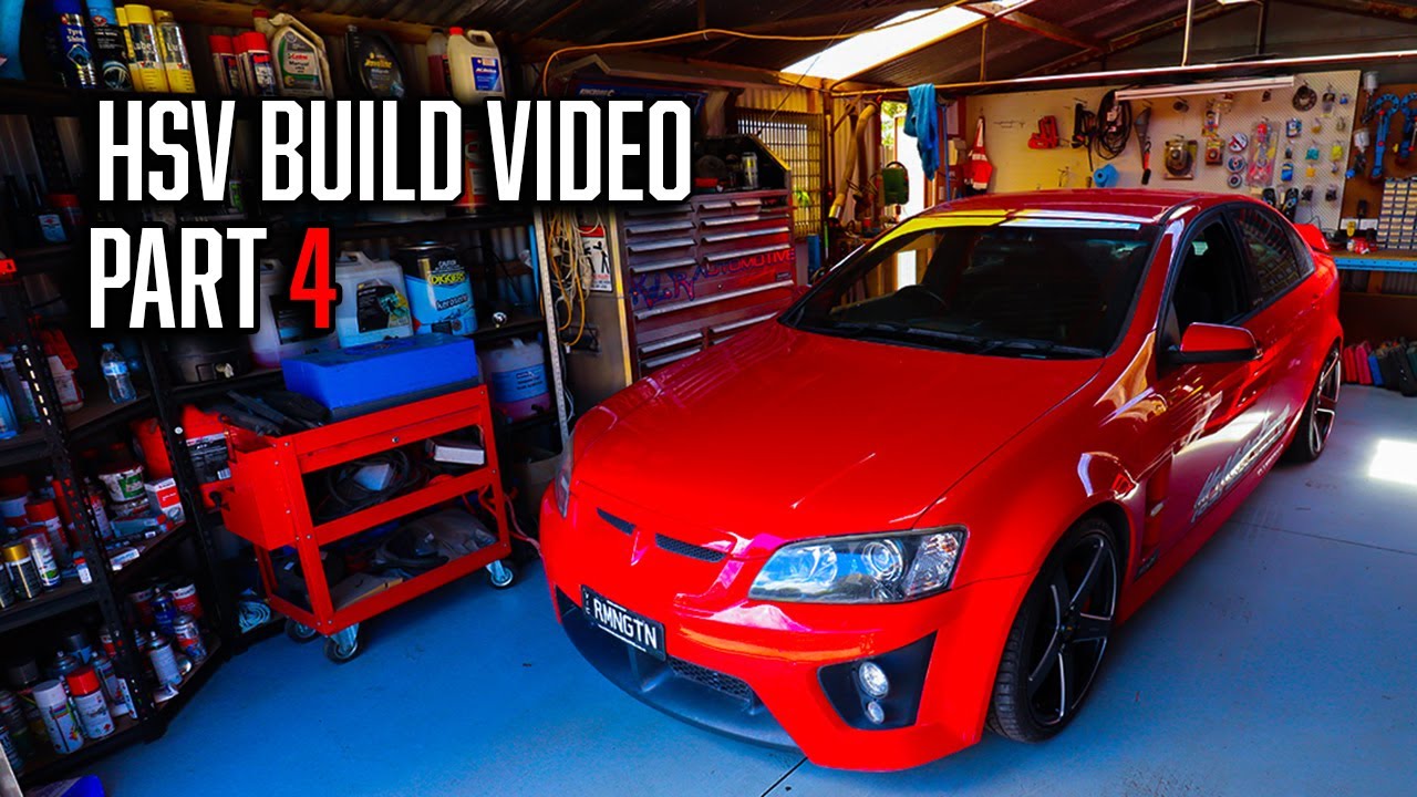 More work on our VE HSV Clubsport R8! Clubby Pt4 Rego, Upgrade Trim ...