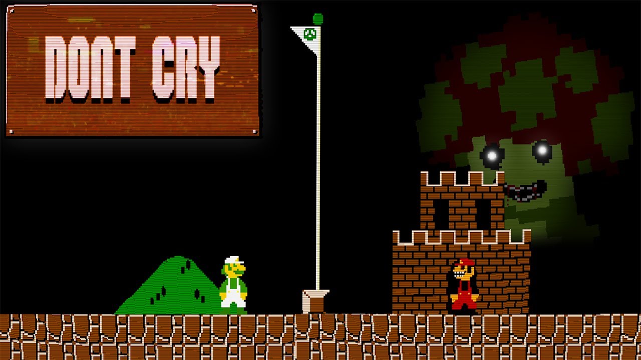 Don't Cry Another MARIO.EXE Horror Game That Made Me Cry - YouTube