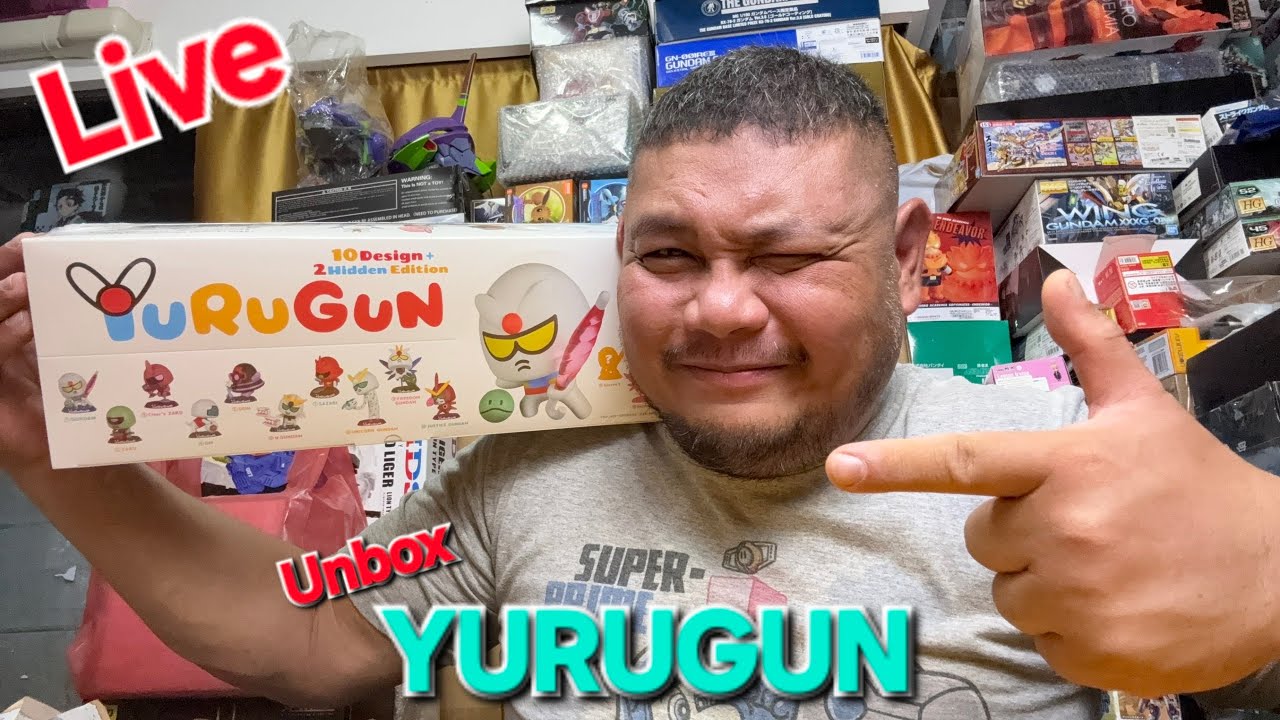 Live Showเกลือ!! UNBOX YURUGUN จาก BANDAI NAMCO จะเกลือไหม?! - YouTube