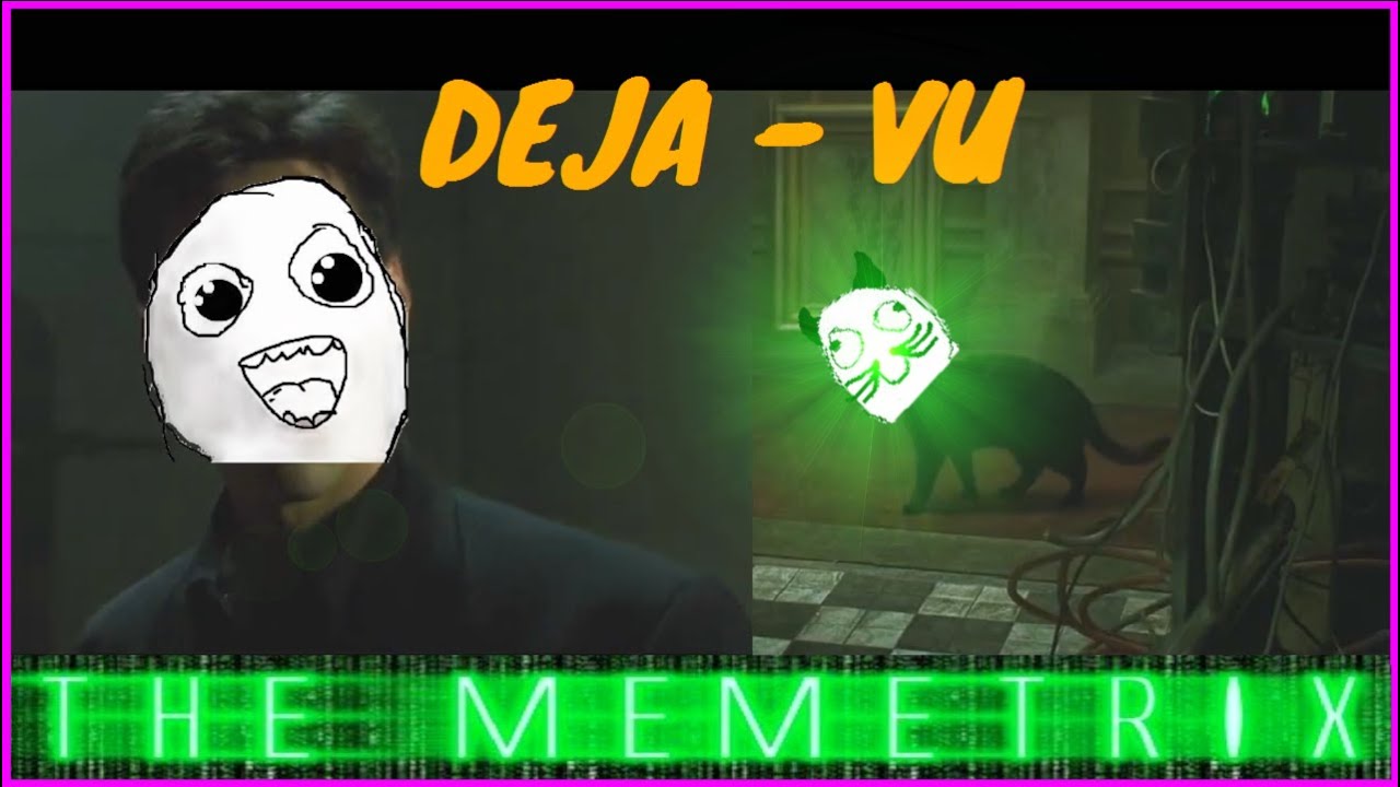 Glitch in the Matrix scene || The Memetrix trilogy - YouTube