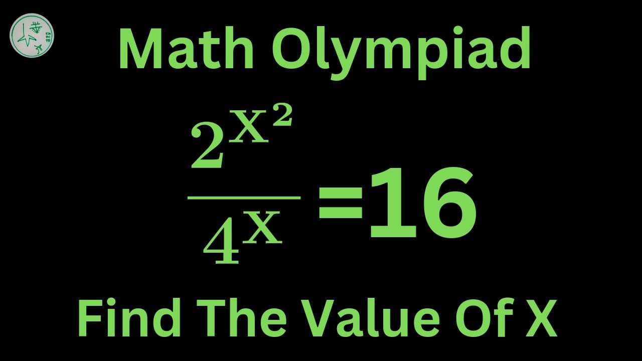 Math Olympiad | A Nice Exponential Problem 😊#Mamta maam #exponentialproblem #matholympaid#maths ...