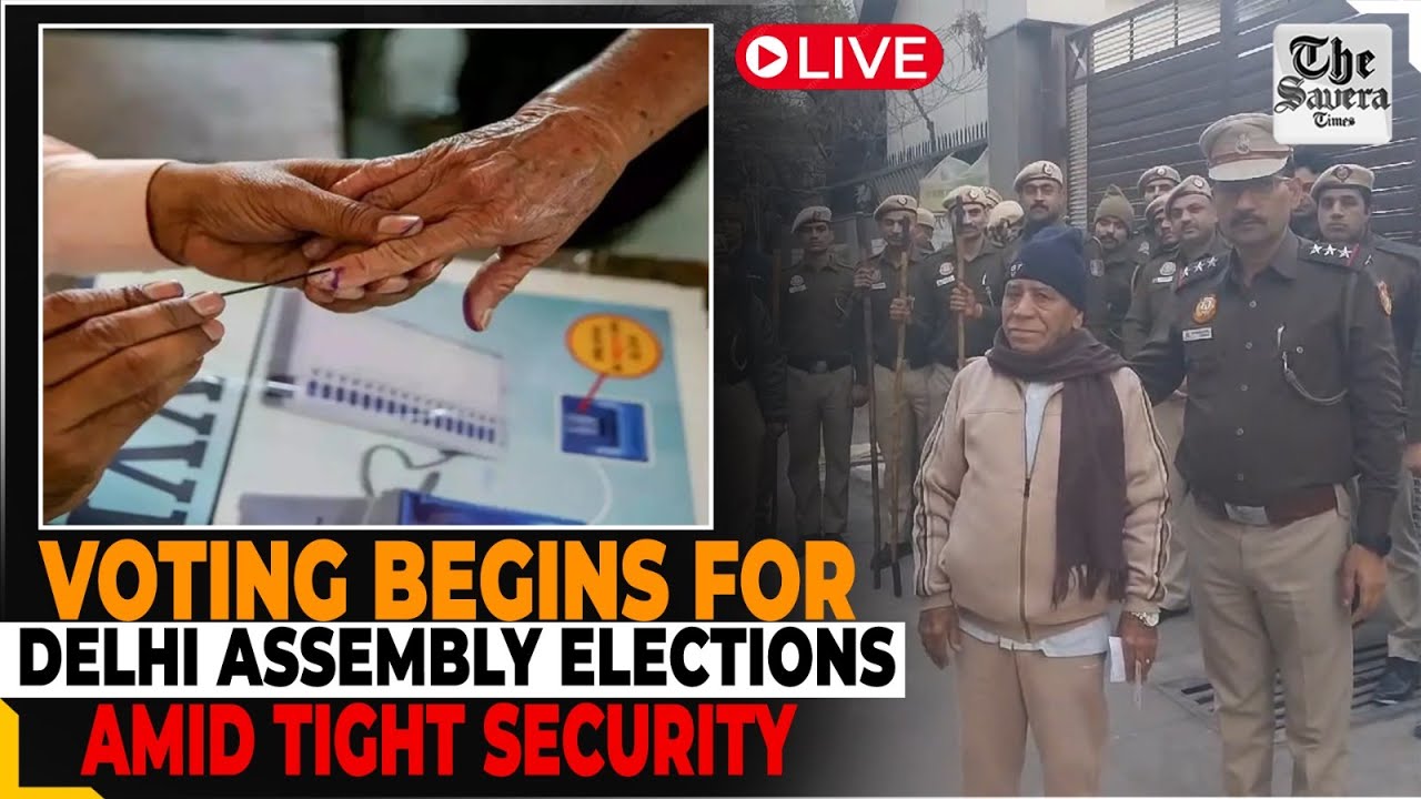 [LIVE] Voting begins for Delhi Assembly elections amid tight security ...