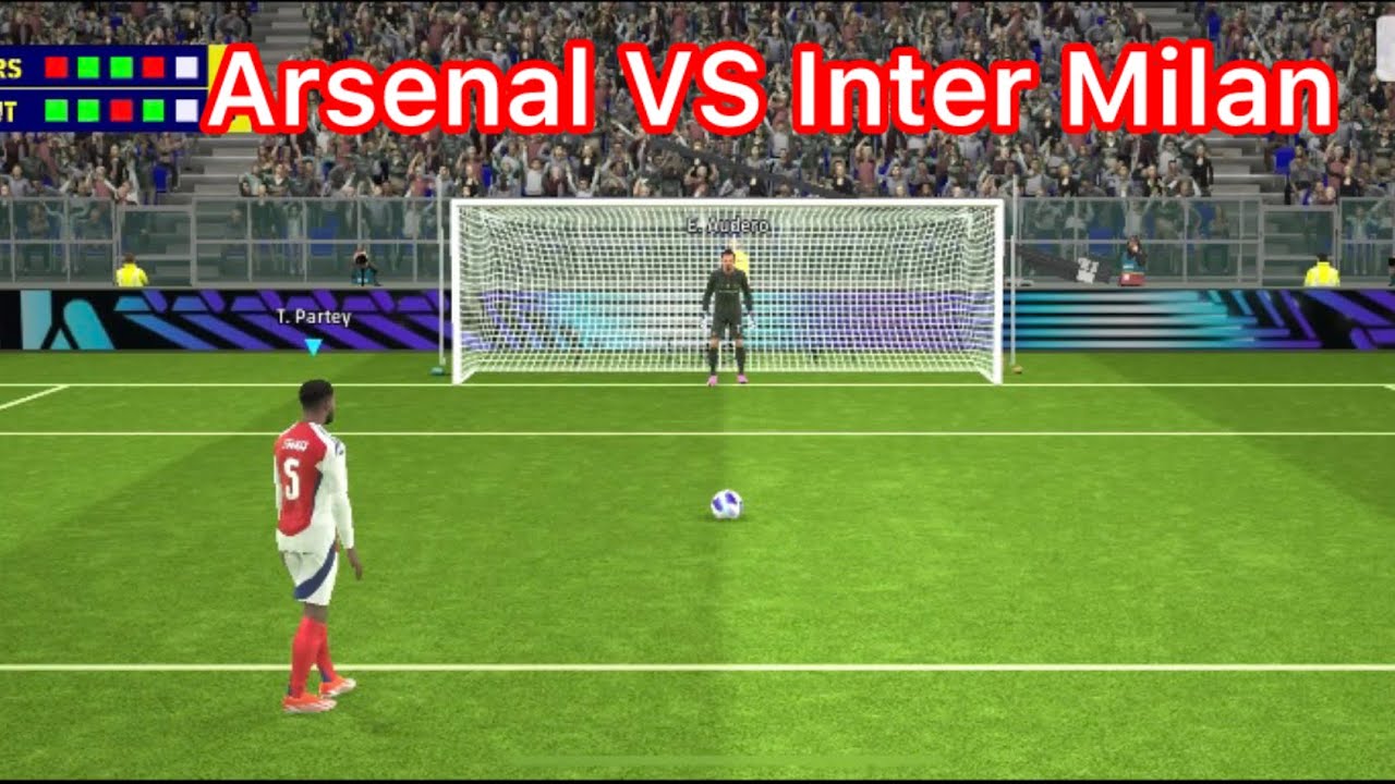 🔴 Penalty Shootout | Arsenal VS Inter Milan 🥅 ⚽️ ⚽️ - YouTube