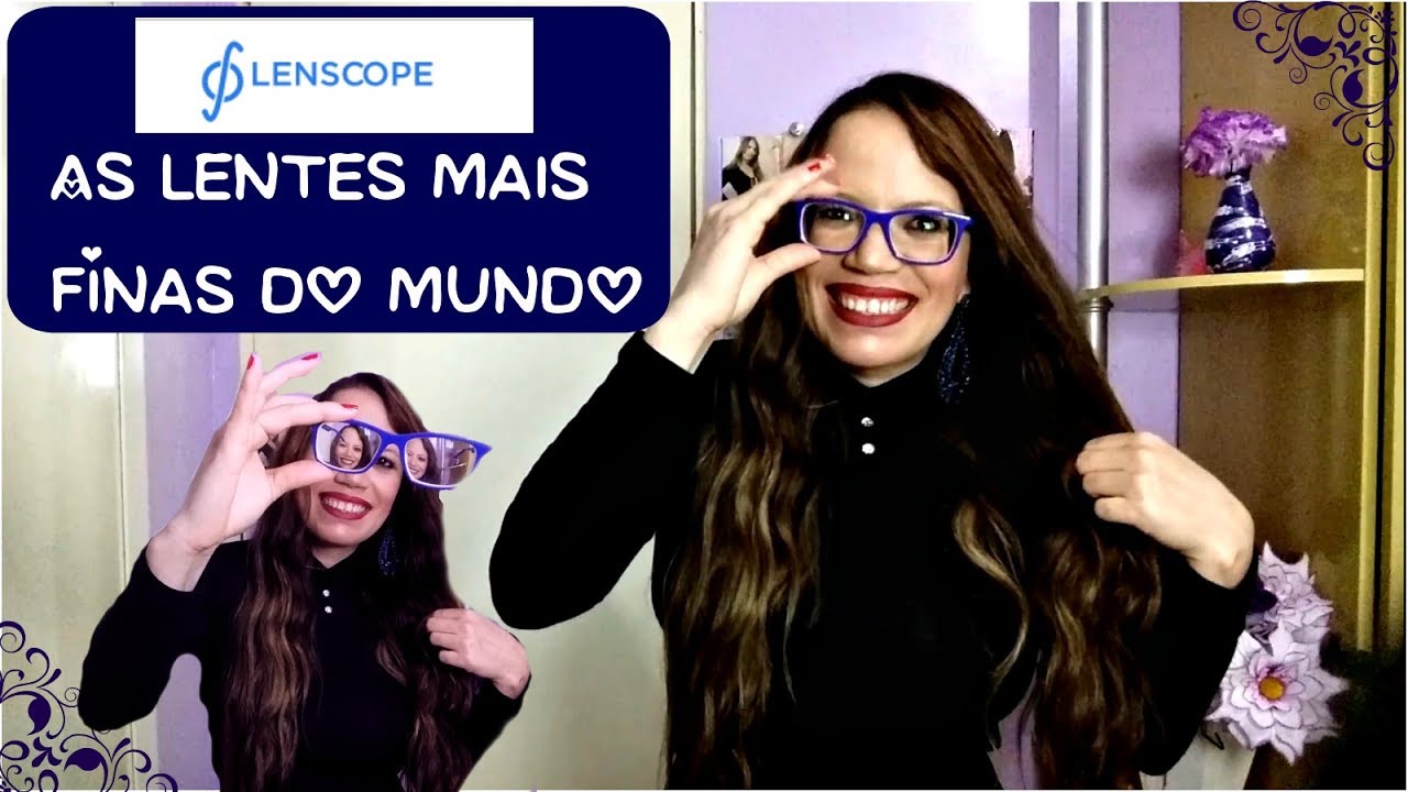Lenscope - testando as lentes em resina mais finas do mundo. - YouTube
