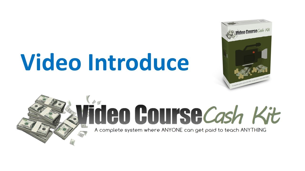Introduce Video Course Cash Kit Pro - YouTube