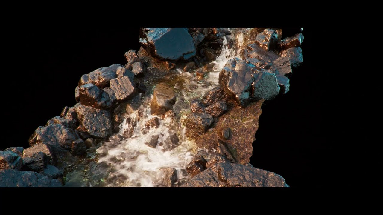 Houdini FLIP river simulation - YouTube