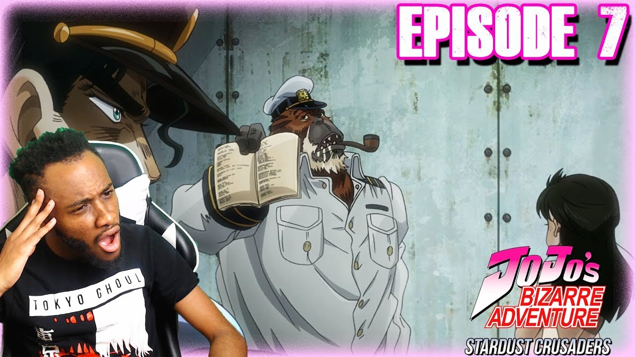 WHATS WRONG WITH THIS MONKEY!! JOJOS BIZARRE ADVENTURE PART 3 EPISODE 7 ...