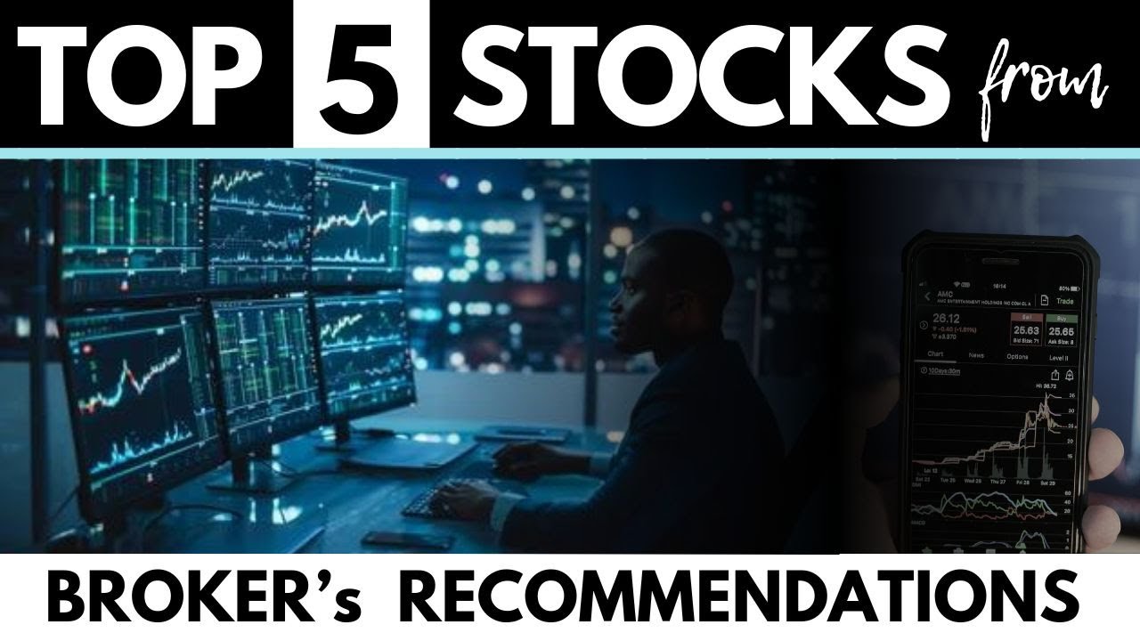 Top 5 Stocks recommended by brokers | Best Stocks to buy in 2024 - YouTube