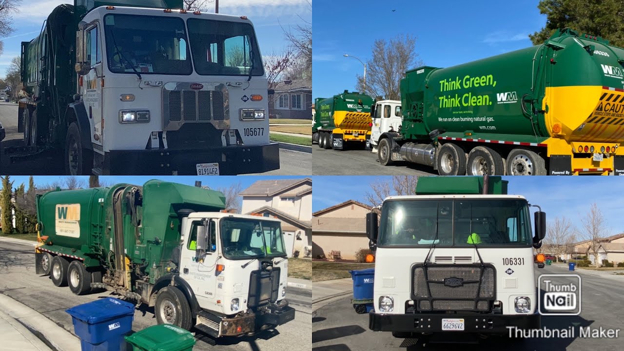 Garbage truck Compilation!! - YouTube