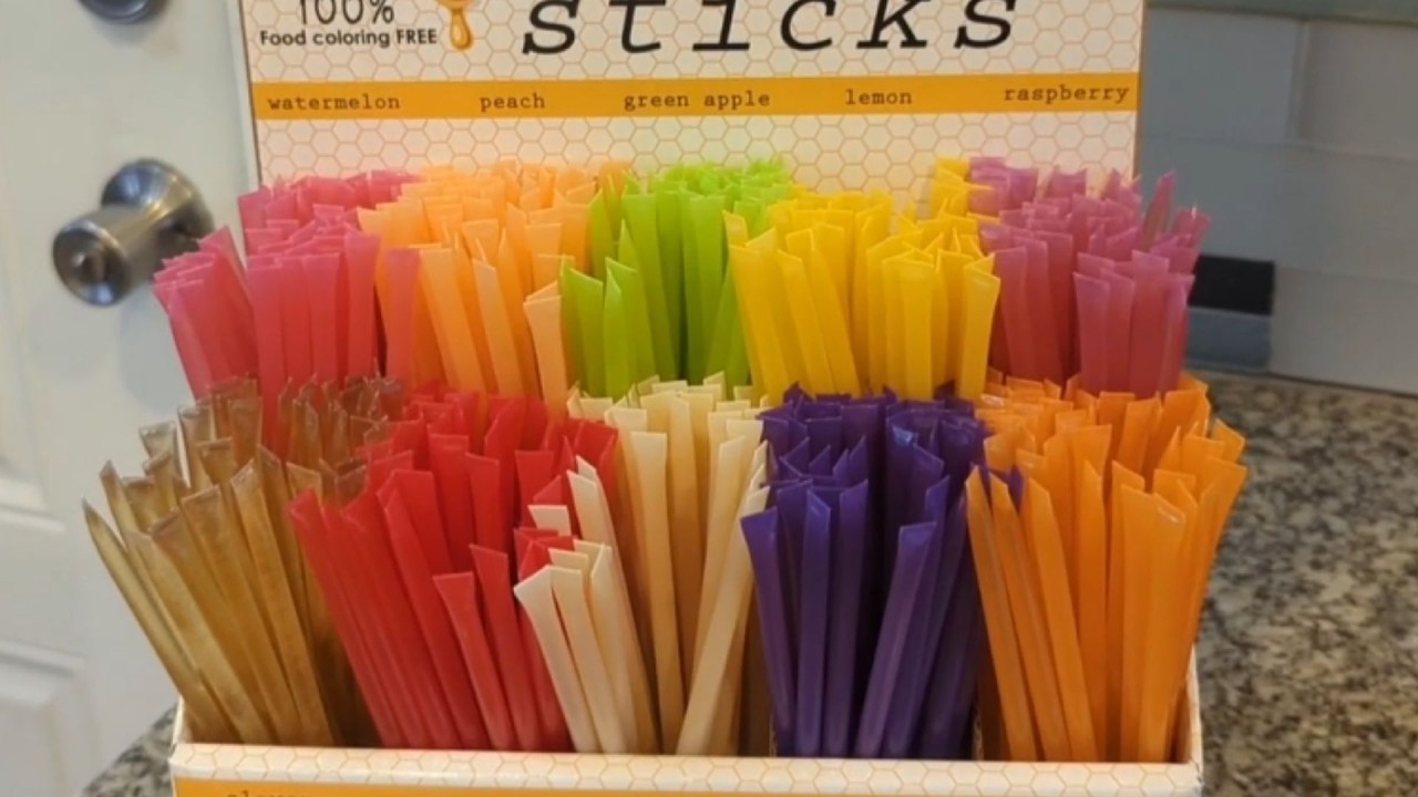 The Honey Jar - Traditional Honey Stick Retail Display with 500 ...