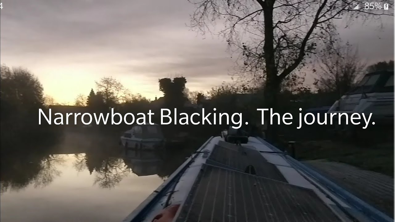 Heading for narrowboat blacking. part 1. River Wissey. Single Handed ...