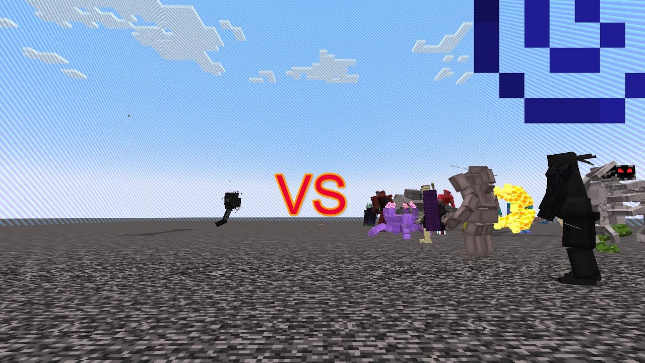 Wither vs World of Bosses Minecraft Mob Battle - YouTube