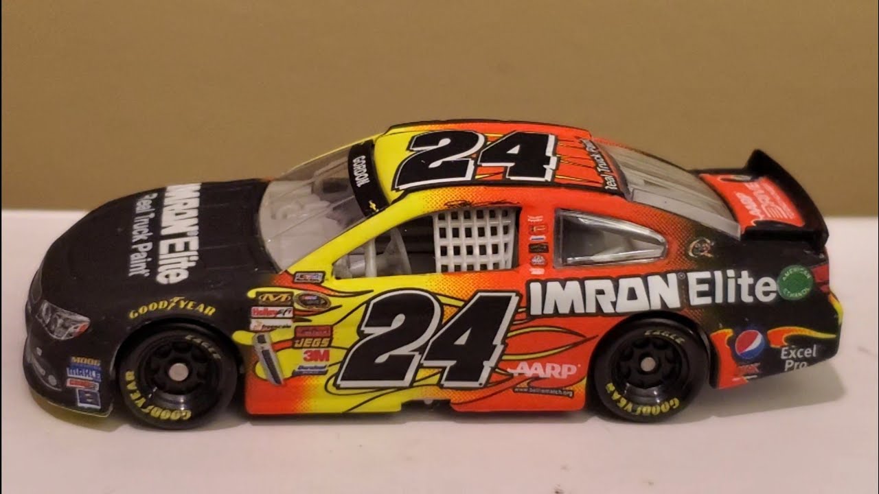 2013 Jeff Gordon Imron Elite 1:64 (NASCAR Die-Cast Review) - YouTube
