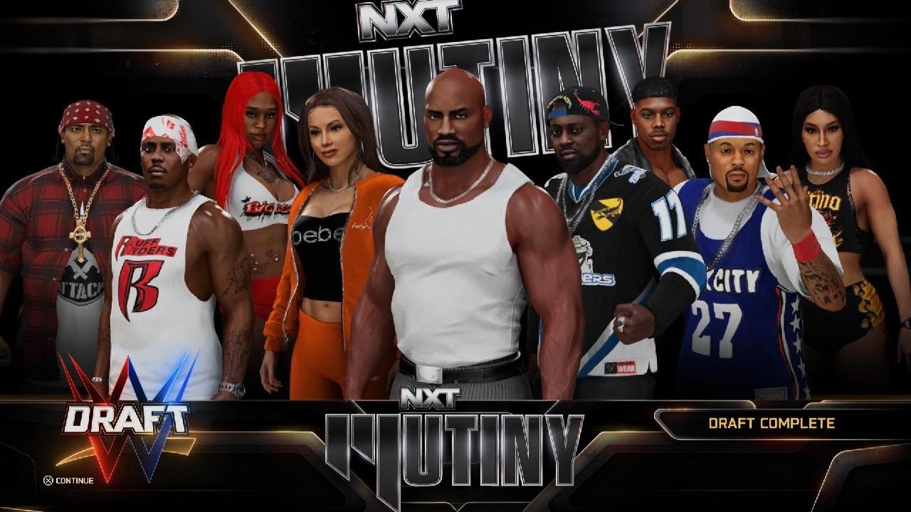 🎮 WWE 2K25 MyGM: DEF JAM — NXT vs NXT MUTINY | Week 1 Road to HELL IN A ...