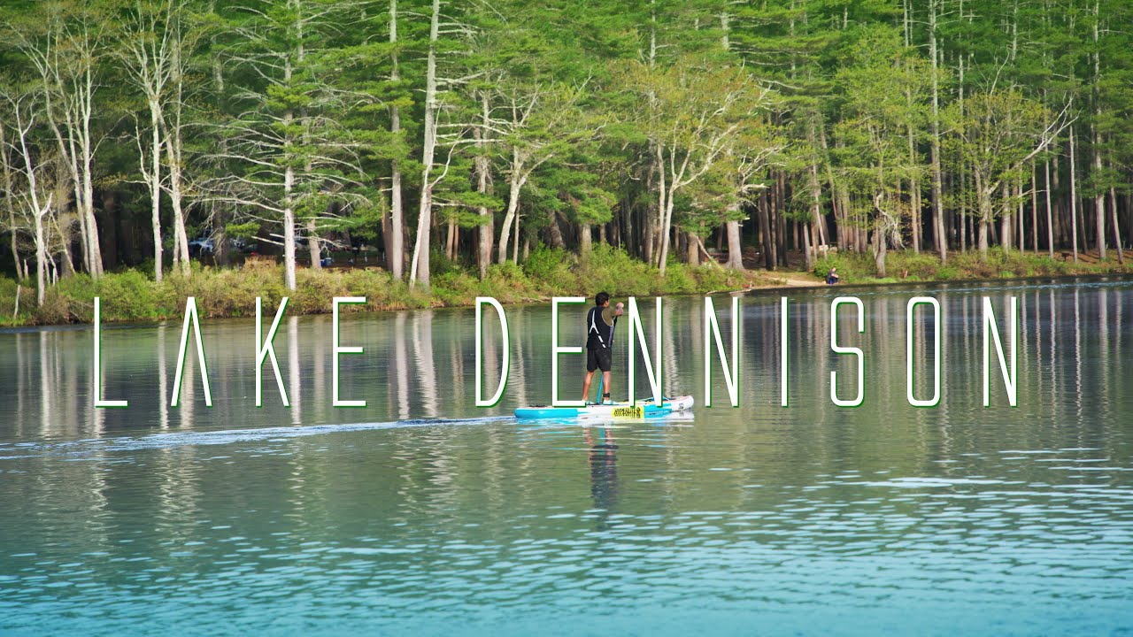 Forest & Lake Relaxing 4K Video I Lake Dennison, Massachusetts, USA I ...