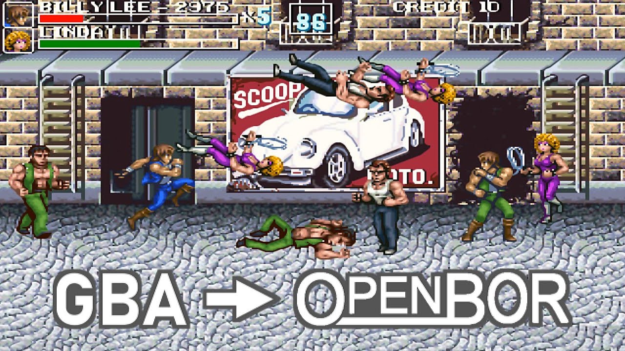 Double Dragon Advance #OpenBOR #Gameplay #Download - YouTube