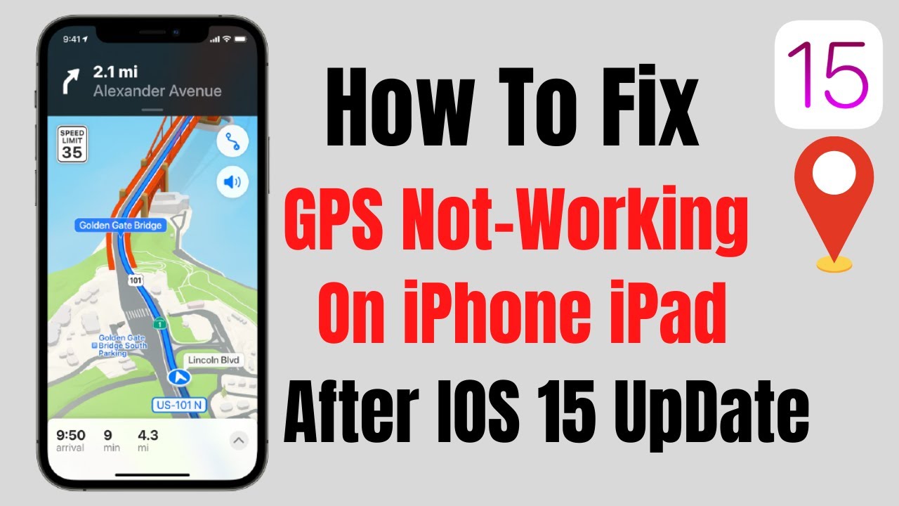 GPS Not Working After iOS UpDate Fix - How To Fix GPS Not Working On ...