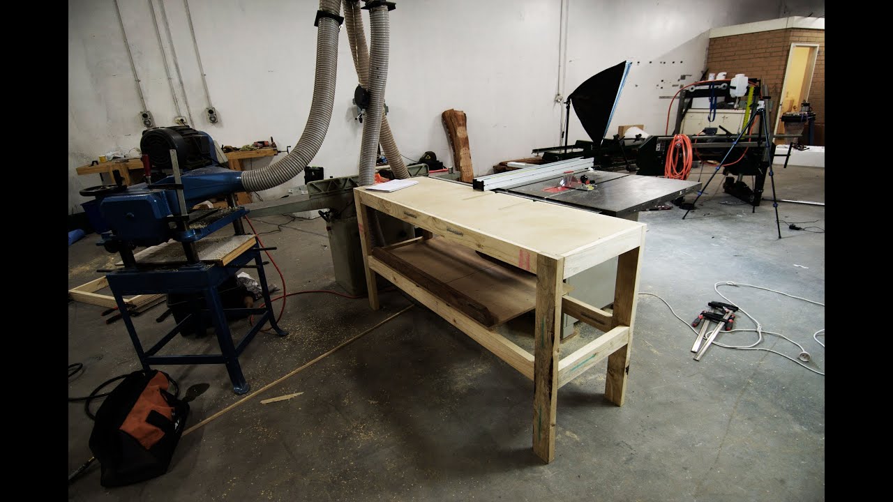 Make A Multipurpose Out-Feed Table - JWS podcast - YouTube