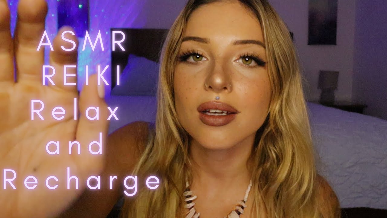 ASMR Reiki Charged Echoed Affirmations for Relaxation 🩵😴💤 - YouTube