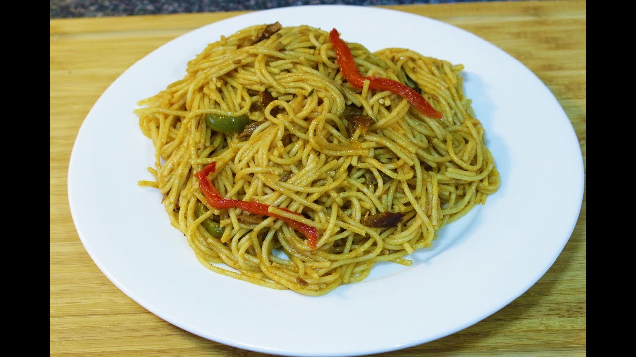 Spagheti ak Aransò an Kreyòl (Spaghetti w/smoked herring) - Episode 56. ...