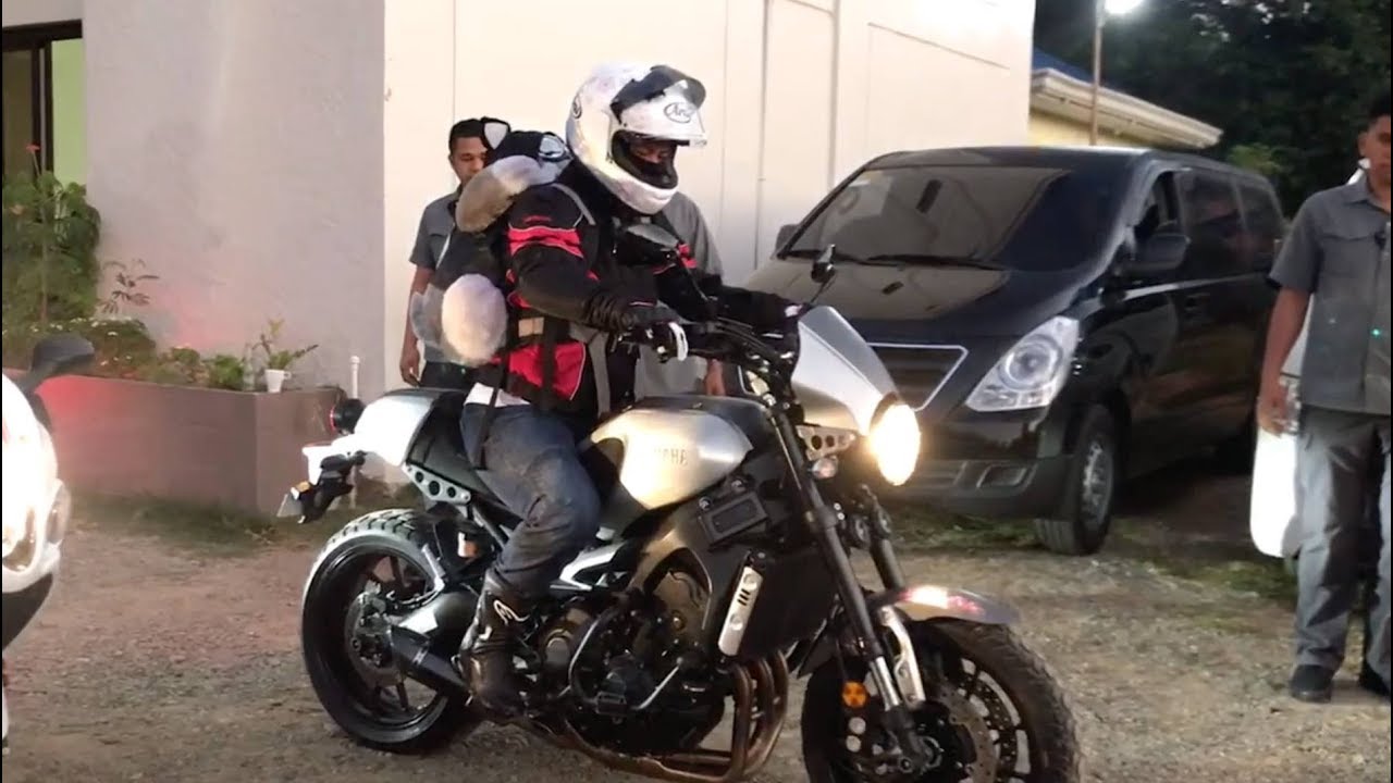 Sara Duterte rides big bike from Ilocos Norte to Isabela for HNP - YouTube