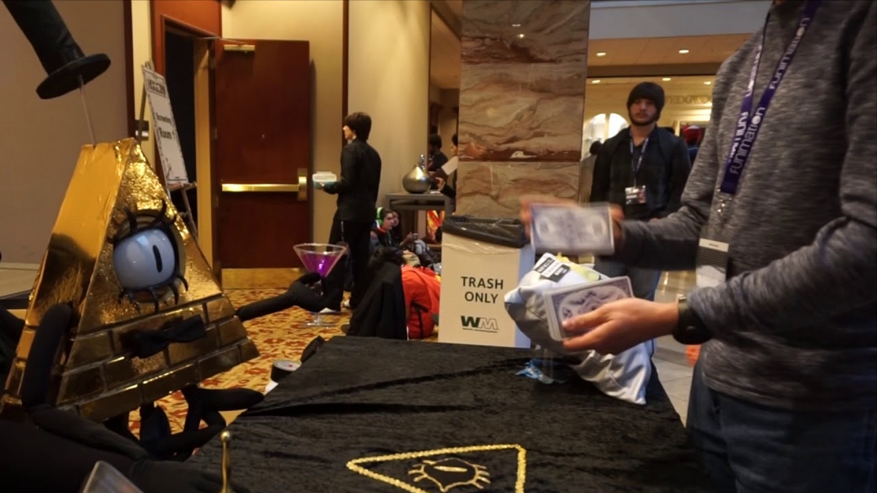 Ikkicon 2017 - Bill Cipher Tarot Readings Clip 02 - YouTube