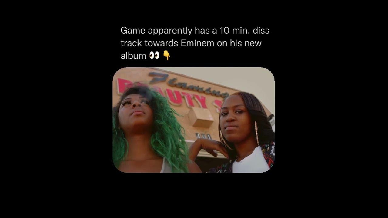 The Game Disses Eminem On New Album Says He Is The Black Slim Shady