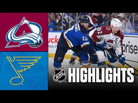 Avalanche vs. Blues | NHL Highlights | April 07, 2026