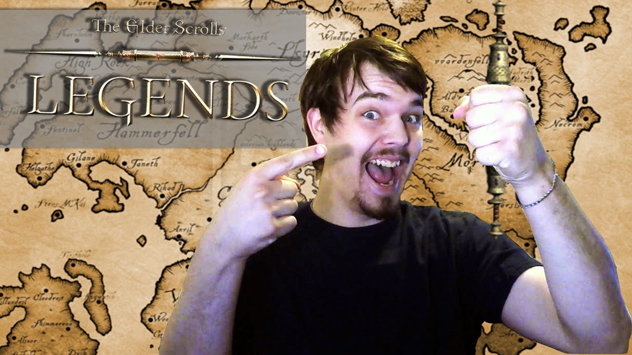 SKYRIM MEETS HEARTHSTONE│The Elder Scrolls Legends Gameplay - YouTube