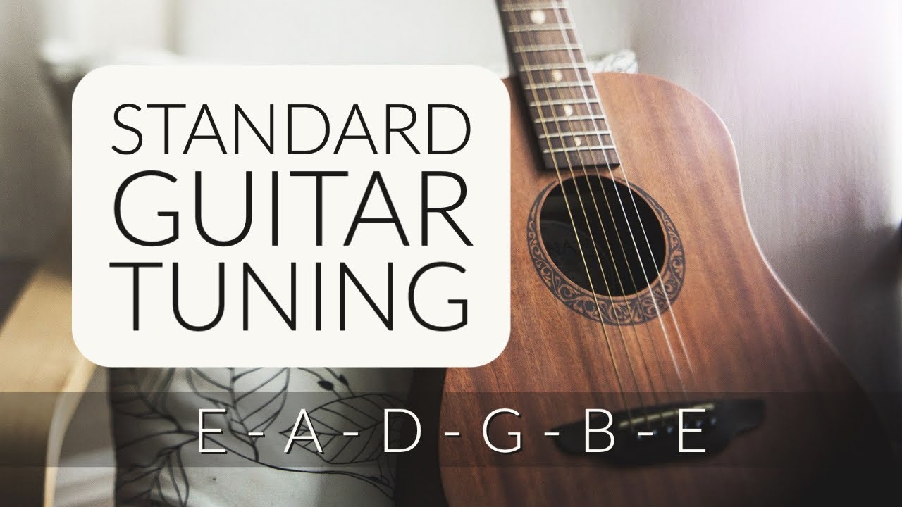 Guitar Tuner | Standard tuning for 6 string guitars (E A D G B E) - YouTube