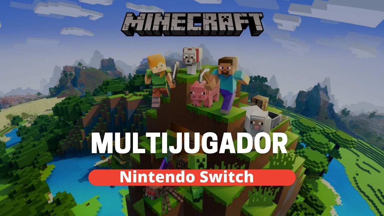 Cómo poner multijugador en Minecraft con Nintendo Switch - YouTube